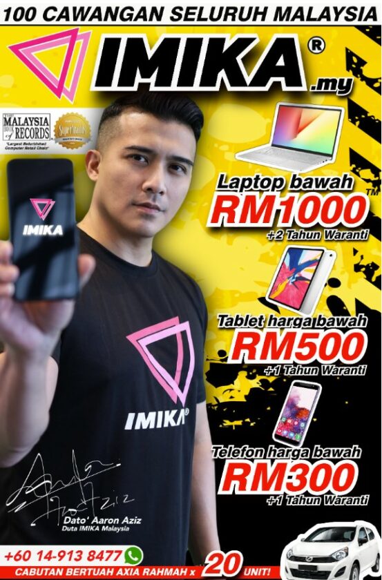 Tawaran Ipad Percuma Seluruh Malaysia Daripada IMIKA