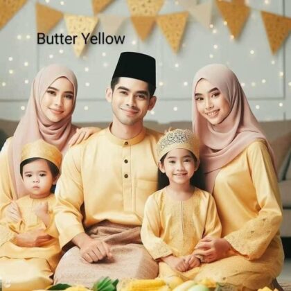 Senarai Warna Tema Baju Raya 2024