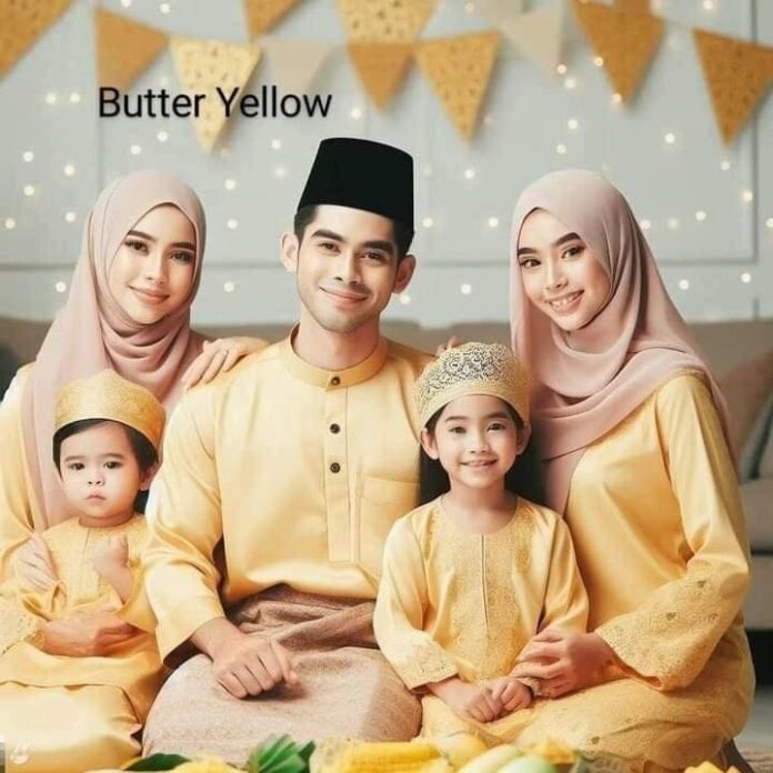 Senarai Warna Tema Baju Raya 2024