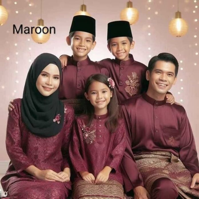 Senarai Warna Tema Baju Raya 2024