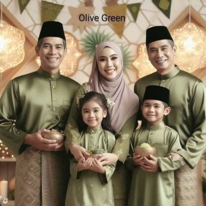 Senarai Warna Tema Baju Raya 2024