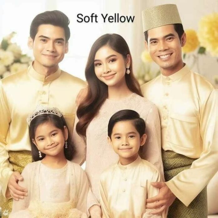 Senarai Warna Tema Baju Raya 2024