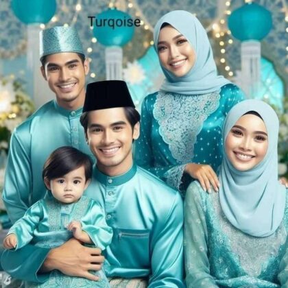 Senarai Warna Tema Baju Raya 2024