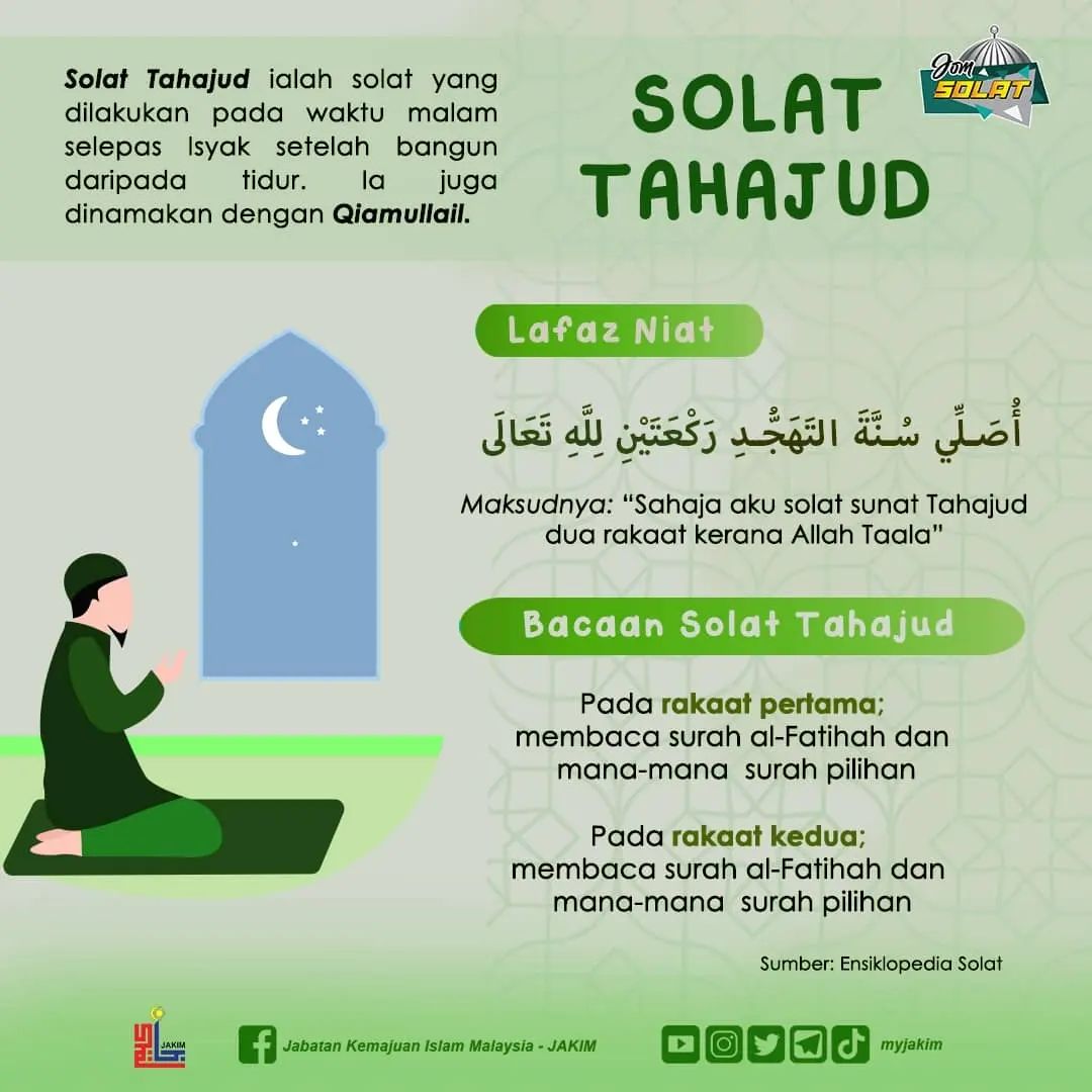 Panduan Lengkap Cara Sholat Tahajud yang Benar - LKomBis