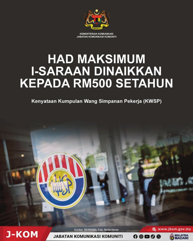 Insentif RM500 Setahun Melalui Cara Daftar I-Saraan KWSP, Syarat-Syarat I-Saraan Dan Kelebihan I ...