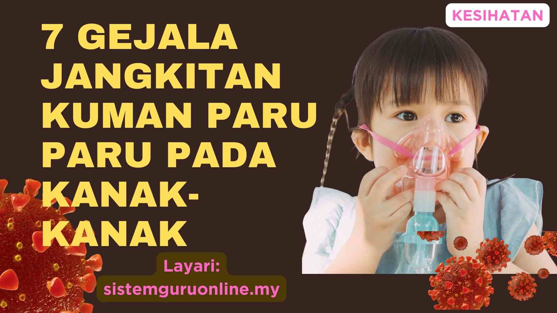 Bahaya Pneumonia Di Musim Panas: 7 Gejala Jangkitan Kuman Paru Paru ...