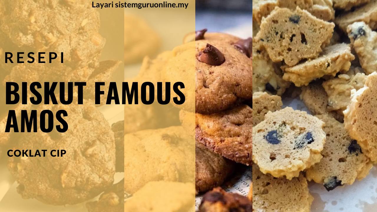 Himpunan Resepi Biskut Famous Amos Coklat Chip