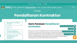 Panduan Dan Cara Daftar CIDB Online Serta Cara Renew CIDB Online