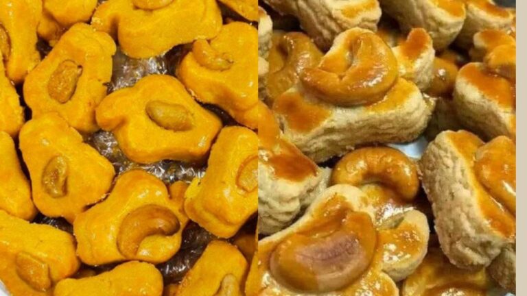 Himpunan Resepi Biskut Gajus Pelbagai Variasi Untuk Hari Raya
