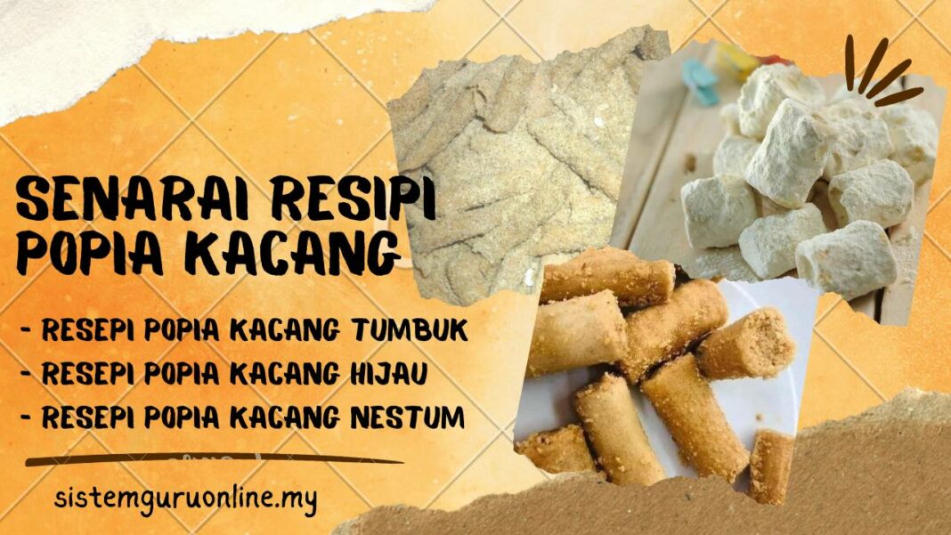 Himpunan Resepi Popia Kacang Mudah Untuk Hari Raya