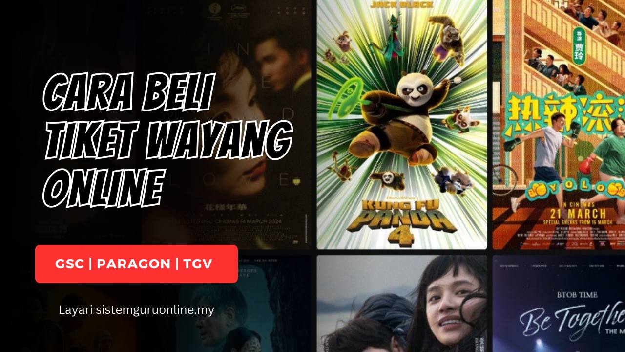 Cara Beli Tiket Wayang Online GSC, Paragon Dan TGV