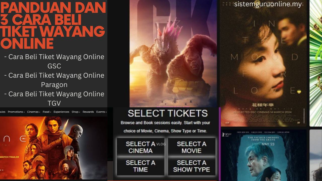 Cara Beli Tiket Wayang Online GSC, Paragon Dan TGV