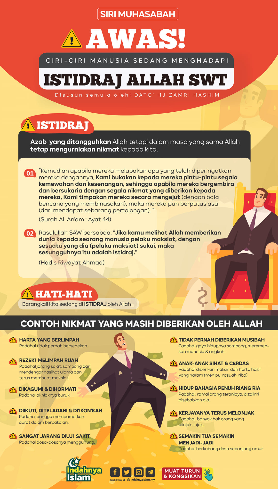 Hati-hati 5 Tanda Istidraj Ini Mungkin Ada Pada Anda