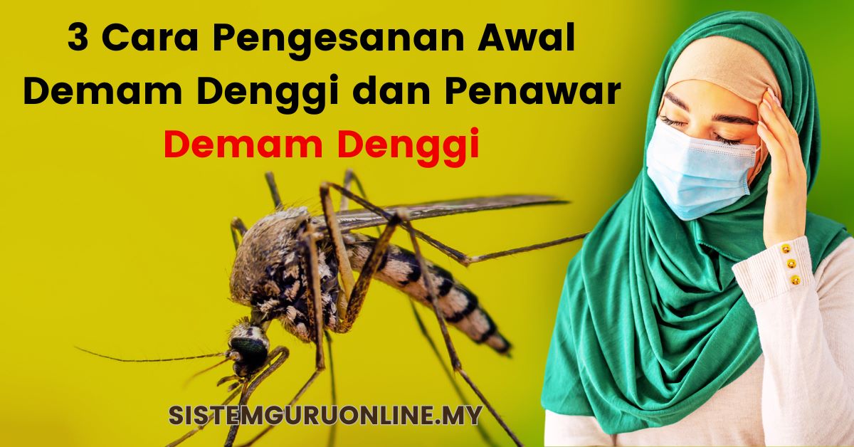 3 Cara Pengesanan Awal Demam Denggi Dan Penawar Demam Denggi