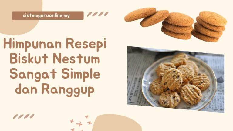 Himpunan Resepi Biskut Nestum Sangat Simple Dan Ranggup