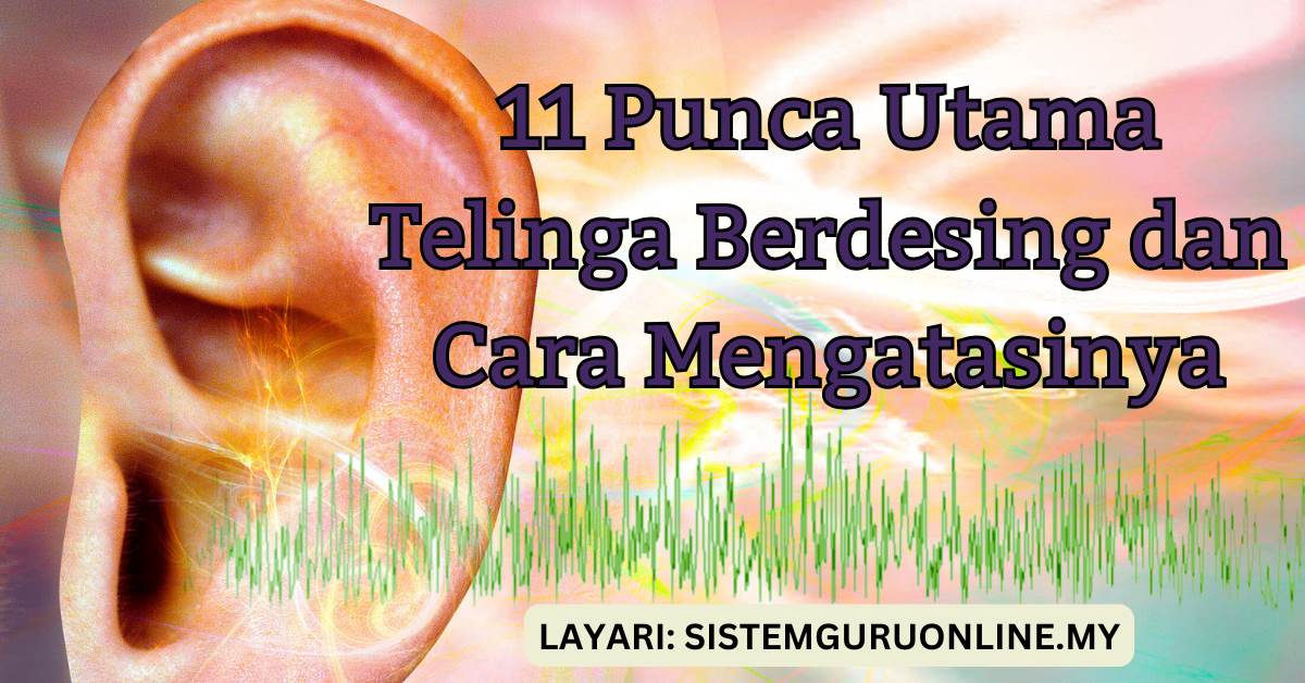 11 Punca Utama Telinga Berdesing Dan Cara Mengatasinya