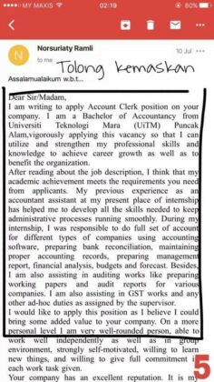 Panduan Dan Cara Email Formal Bagi Mohon Kerja, Mohon Bantuan Dan Lain-lain