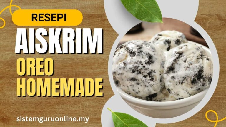 Cara Buat Dan Resepi Aiskrim Oreo Homemade Guna Beberapa Bahan Di Rumah