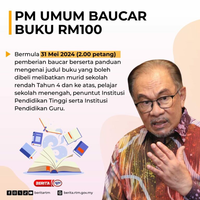 Cara Claim Baucar Buku MADANI 2024 RM100 Serta Senarai Buku Cadangan ...