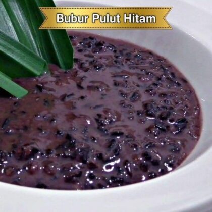 Cara Buat Dan Resepi Bubur Pulut Hitam