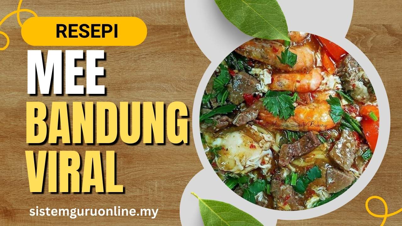 Cara Buat Dan Resepi Mee Bandung Viral Guna Beberapa Bahan Di Rumah