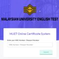 Cara Download ESijil MUET Dan Soalan FAQs MUET