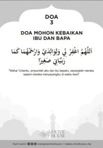 Teks Bacaan Doa Ibu Bapa Dan Kelebihan Doa Ibu Bapa