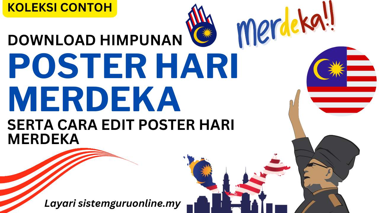 Download Poster Hari Merdeka Terbaik Dan Edit Poster Hari Merdeka
