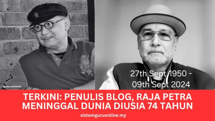 Penulis Blog, Raja Petra Meninggal Dunia Diusia 74 Tahun