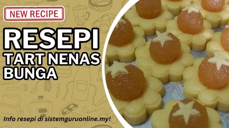 Resepi Tart Nenas Bunga Simple Dan Mudah Guna Beberapa Bahan