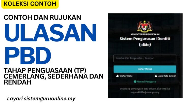Senarai Contoh Ulasan PBD Dan Penerangan Tahap Penguasaan PBD