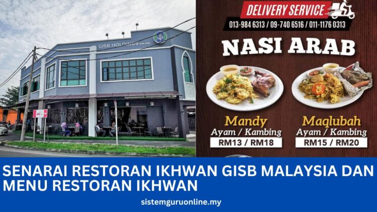 Senarai Restoran Ikhwan GISB Malaysia Dan Menu Restoran Ikhwan