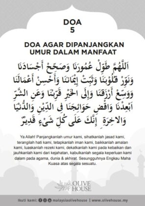 Teks Bacaan Doa Panjang Umur Dan Kelebihan Umur Panjang Dalam Islam