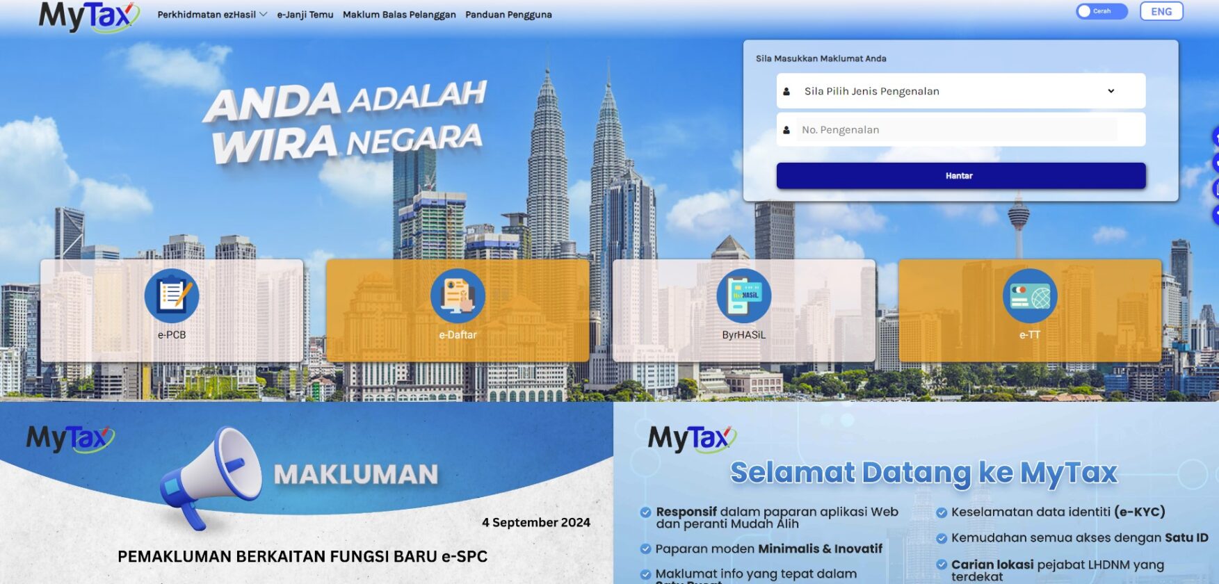 Tutorial Cara Isi Borang E LHDN Dan KWSP Online