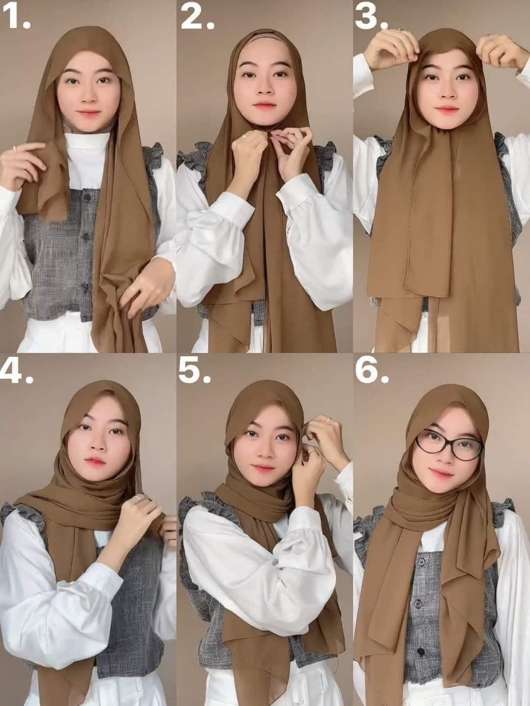 Himpunan Cara Pakai Shawl Simple Untuk Perempuan