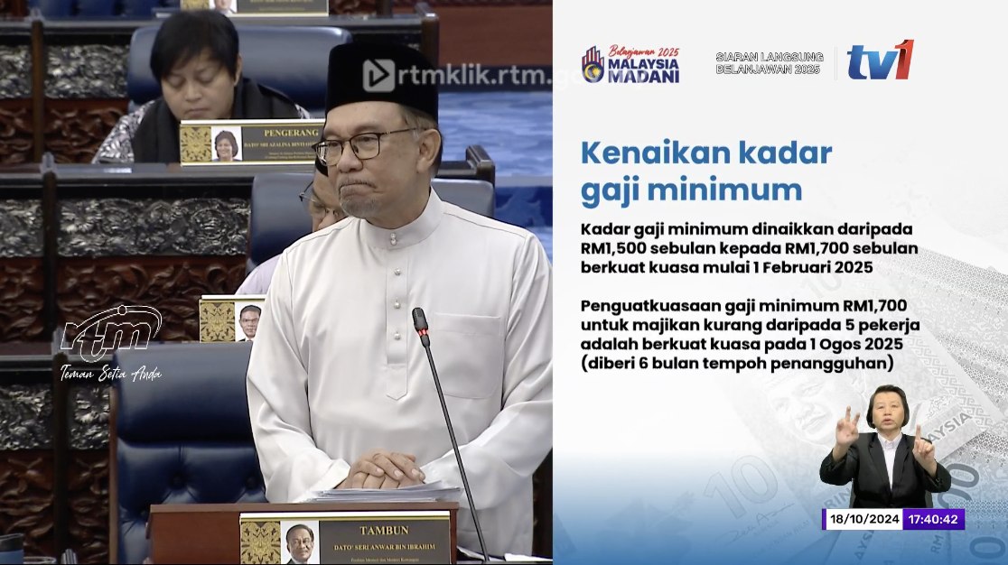 Pelaksanaan Gaji Minimum RM1700, Kadar Bayaran Per Jam Dan Akta ...