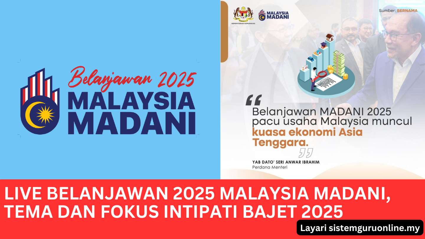 Live Belanjawan 2025 Malaysia Madani, Tema Dan Fokus Intipati Bajet 2025