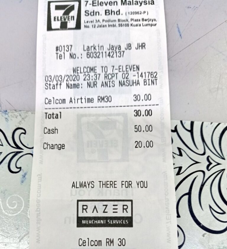 Panduan Cara Topup Celcom SMS, Kad Dan Pin Code