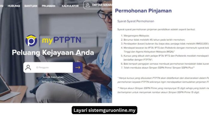 Panduan Dan Cara Memohon PTPTN Online