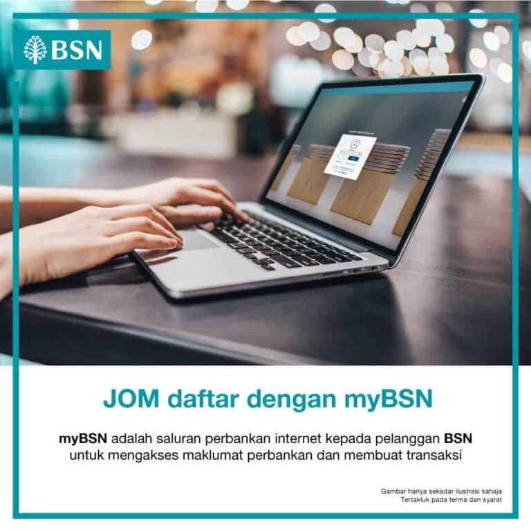 Panduan Cara Buat Online Banking BSN