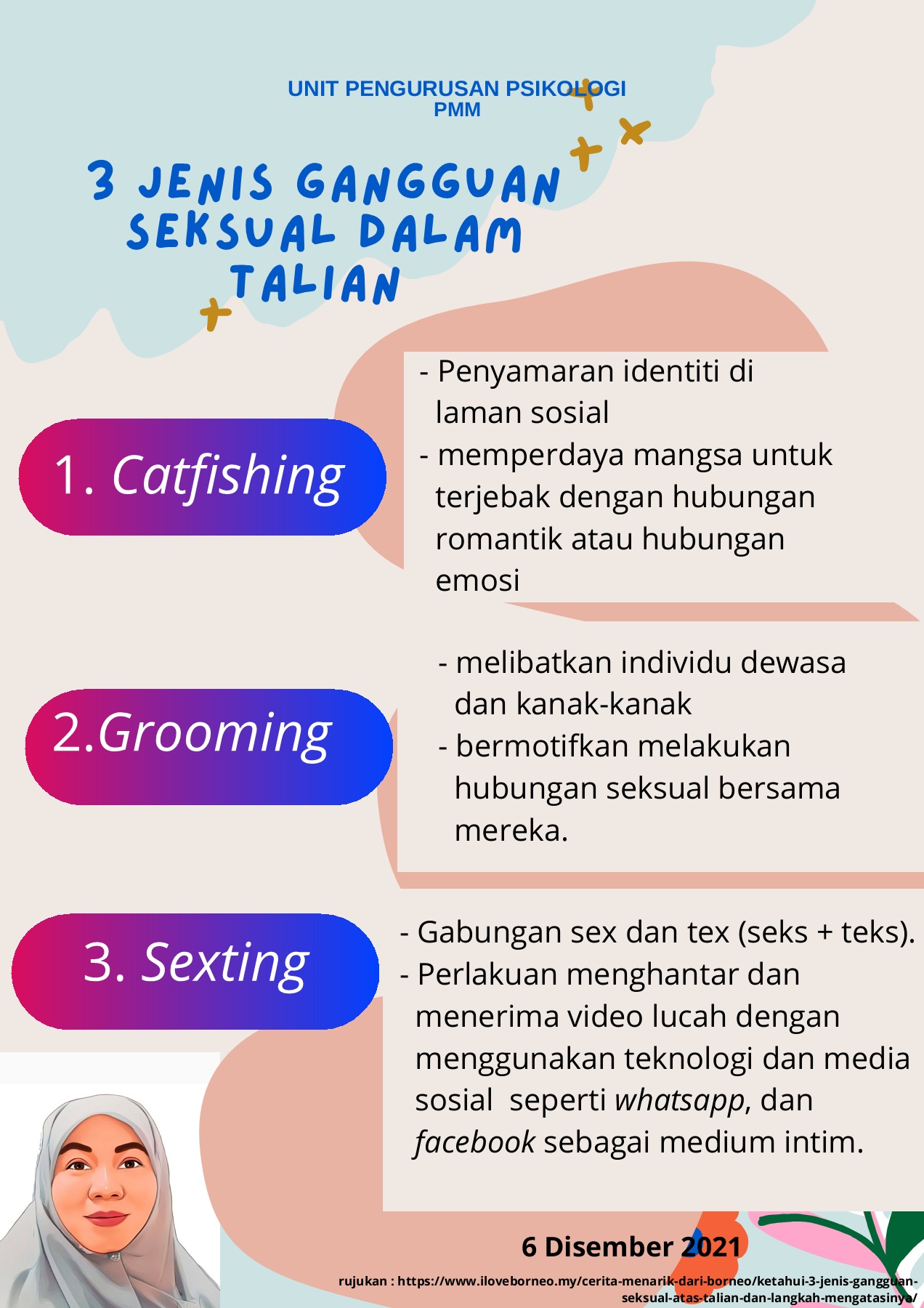 Penerangan Jenis-Jenis Gangguan Seksual Di Sekolah