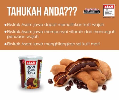 Senarai Dan Jenis-Jenis Asam Serta Jenis Masakan Sesuai