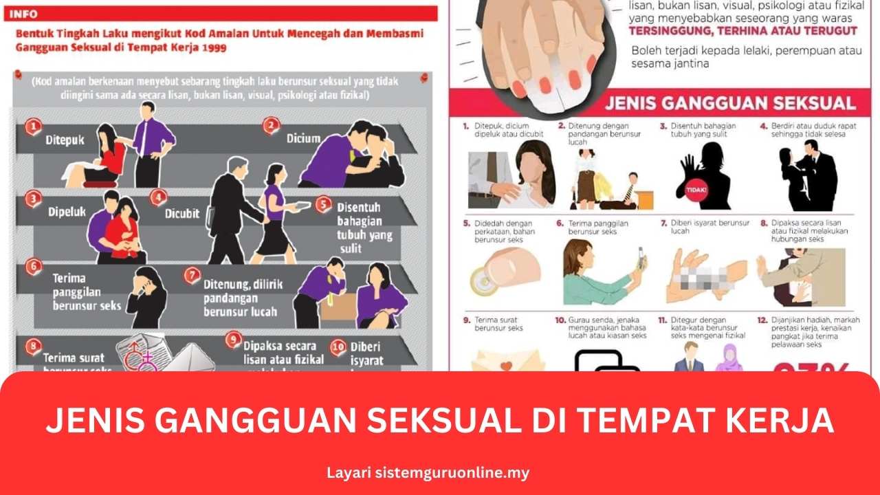 Penerangan Jenis-Jenis Gangguan Seksual Di Tempat Kerja