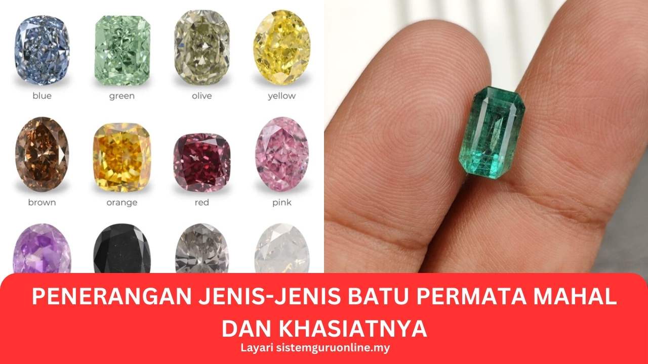Penerangan Jenis-Jenis Batu Permata Mahal Dan Khasiatnya